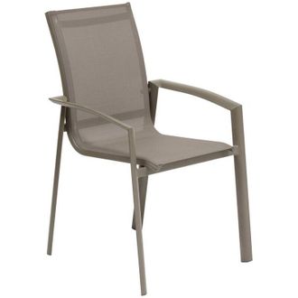 Hesperide Fauteuil de jardin Axant noisette/caf&eacute; - Hesp&eacute;ride