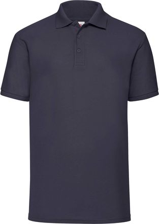 Fruit Of The Loom Herren 65/35 Poloshirt, Deep Navy, XXX-Large, Dunkles Marineblau, 3XL