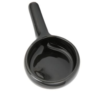 Generic L&ouml;ffelf&ouml;rmiger Keramik-Kerzenhalter, Leicht zu Reinigen und Auszutauschen, Praktisches Werkzeug f&uuml;r Aromatherapie-Brenner, Geeignet f&uuml;r Verschiedene R