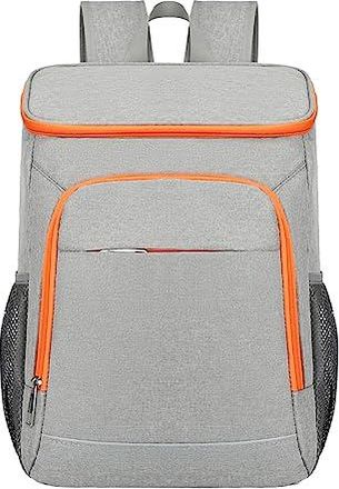 Generic Sac &agrave; dos tendance en cuir pour femme - Grand sac &agrave; dos de voyage pour femme - Sac &agrave; bandouli&egrave;re tendance - Oreillers de camping pour femme, Orange, t