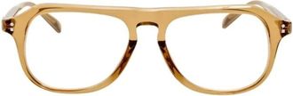 Jacquemus unisex, Accessoires, Jaune, Taille: 51 MM Geometric-frame Lunettes
