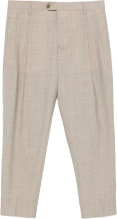 BRIGLIA 1949 Homme, Pantalons, Beige, Taille: XL Pantalon Slim-fit &agrave; Pinces