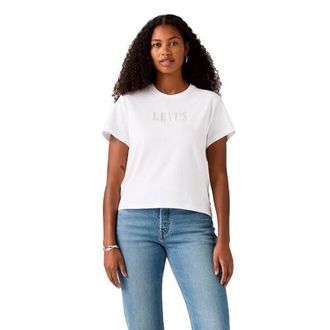 Levi's Graphic Classic Tee Rhinestone Serif Log, Rhinestone Serif Log, L