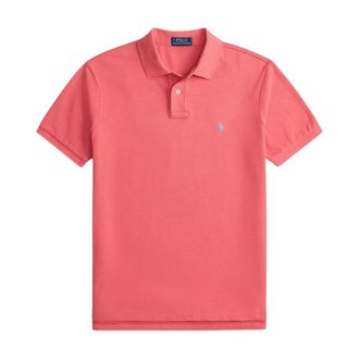 Ralph Lauren Kurzarm-Poloshirt - - Tops - Herren - Rot - M