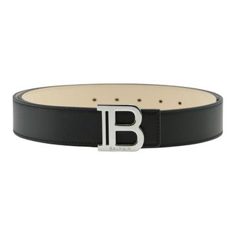 Balmain Eleganter Lederg&uuml;rtel - - Accessories - Herren - Schwarzk - 105 CM