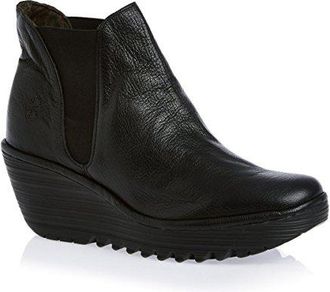 FLY London Yoss, Bottes Classiques femme - Noir (Black 000), 35 EU (2.5 UK)
