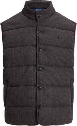 Polo Ralph Lauren Homme, Vestes, Gris, Taille: M Quilted Sleeveless Puffer Gilet