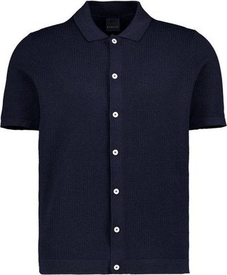 Bugatti Herren Kurzarmhemd blau
