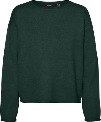 Vero Moda Damen Vmsaba Roll Ls O-Neck Pullover Ga Noos, Pine Grove, L