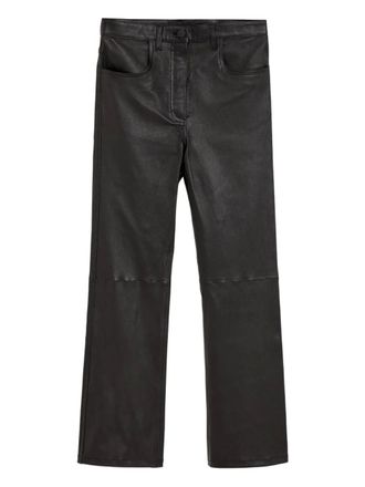 Joseph Duke lambskin trousers - Schwarz