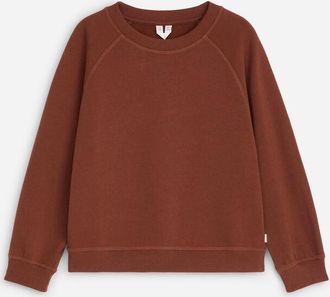 Arket Sweatshirt Aus Baumwolle -Rot