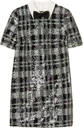 Twinset Femme, Robes, Gris, Taille: 38 FR Actitude Short Dress