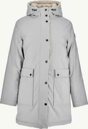 Jott Parka Grand Froid &agrave; capuche Gris acier Taiga - Taille XS