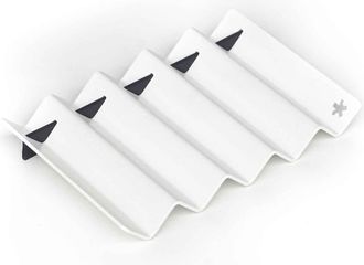 Peppermint Products Zigzag | kleine SEIFEN-ABLAGE | Roman Luyken | Peppermint Products (Weiss)