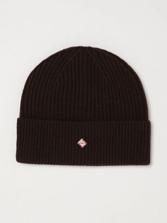 Casablanca Woll-Beanie von mit kontrastierendem Logo und Umschlag