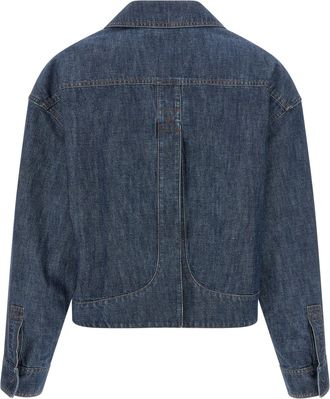 Fendi Chambray Denim Jacket - Navy