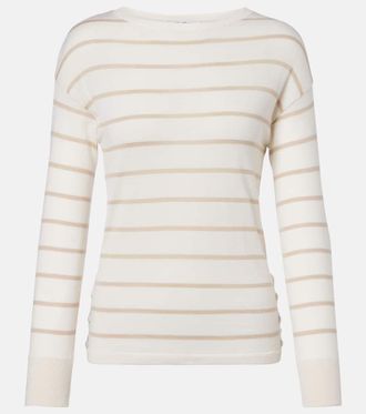 Max Mara Pullover aus Kaschmir und Seide