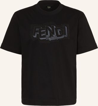 Fendi T-Shirt schwarz