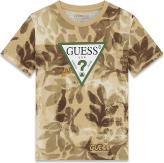 Guess T-Shirt L6GI03 K8HM4 Khakifarben Regular Fit