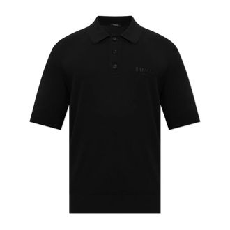 Balmain Besticktes Vintage Polo - - Tops - Herren - Schwarzk - M