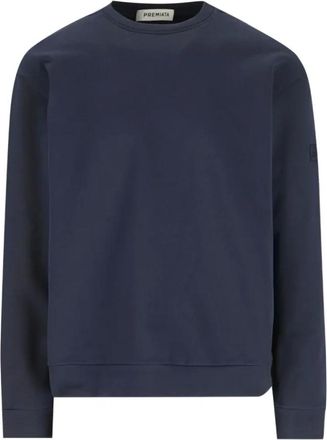 Premiata Homme, Sweatshirts et sweats &agrave; capuche, Bleu, Taille: XL SweaT-shirt ras du cou