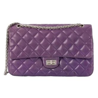 Chanel Pre-owned 2.55 Large Shoulder Bag - - Pre-owned - Damen - Lila - ONE SIZE