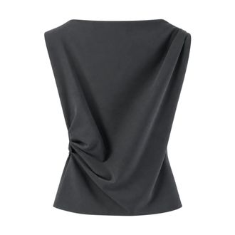 Herno &Auml;rmellose Oberteile - - Tops - Damen - Grau - L