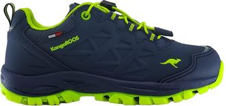 Kangaroos Herren K-XT para Low RTX Wanderschuh, dk Navy/Lime, 37 EU