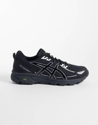 Asics Gel-Venture 6 - Baskets - Noir et citron vert