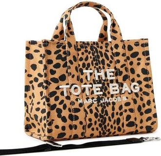 Marc Jacobs Sac cabas The Cheetah Canvas Medium Tote Bag