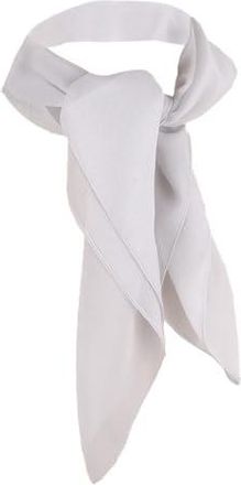 TigerTie dames Chiffon tissu nicki argent gris taille 50 cm x 50 cm - tissu foulard écharpe
