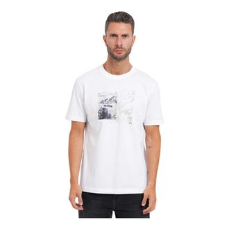 HUGO BOSS Boss T-Shirts und Polos - - Tops - Herren - Wei&szlig; - S