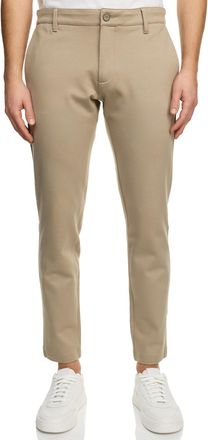 Indicode Herren Rodekro Performance Pants | Chinohose Herrenhose Super Stretch Stoffhose Bequeme Business Hose für Männer Greige, 36/30