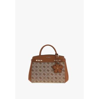 Guess Sac Bandouli&egrave;re Melinda Logo Tri Com Latte Logo JP990206