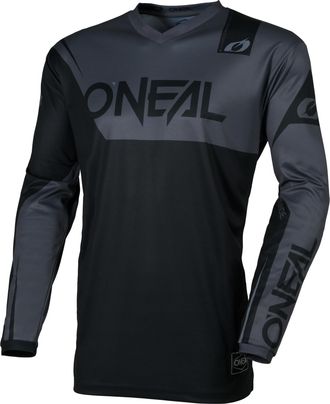 O'Neal ONeal Herren Racewear Element Jersey, Schwarz/Grau, 4X-Large