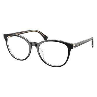 Ralph Lauren Runde optische Fassung - - Accessories - Damen - Schwarzk - 52 MM