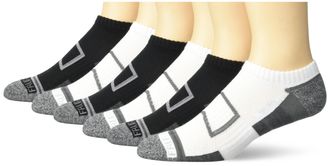 Fruit Of The Loom Show Socks, Black, Mens Shoe Size: 6-12