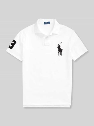 Polo Ralph Lauren Shaped Fit Poloshirt aus reiner Baumwolle