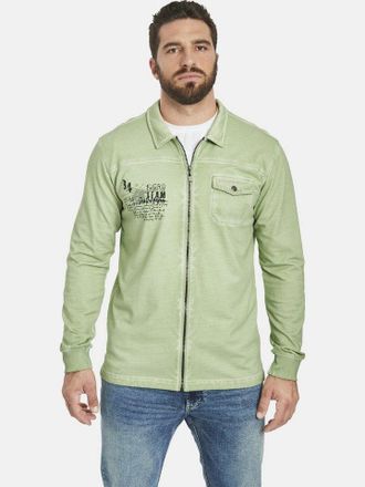 Jan Vanderstorm Sweatjacke FOLKWARD mit schlie&szlig;barer Brusttasche