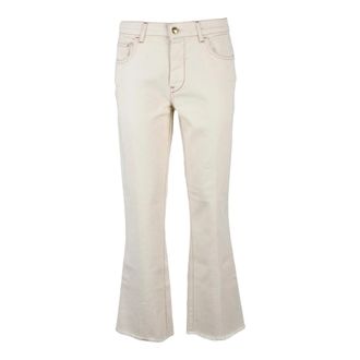 Fay Femme, Jeans, Beige, Taille: W26 Jeans Bootcut
