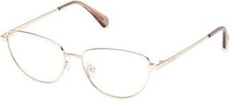 Max & Co. Max & Co MO5223 032 Lunettes pour femme Dor&eacute; brillant 52/15/140
