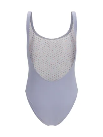 Kristina Ti Womens One-Piece Swimsuit Grigio Polyamide; Elastane Swimwear Sea Clothing