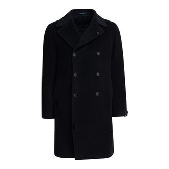 Tagliatore Arden Zweireiher-Mantel - - Coats - Herren - Blau - XL