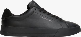 Tommy Hilfiger Basket cuir effet grain&eacute;