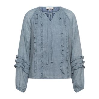 &Co Woman Damen, Blusen & Hemden, Blau, MGr&ouml;&szlig;e