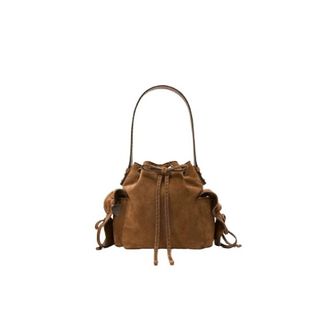 Acne Studios Multipocket Bucket Bag - - Bags - Damen - Braun - ONE SIZE