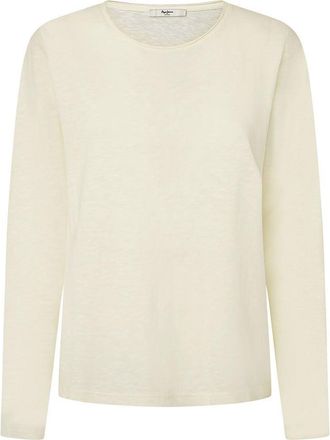 Pepe Jeans London Damen Floren T-Shirt, Weiß (Mousse White), M