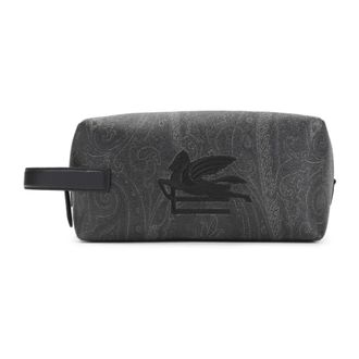 Etro Pouch M Arnica - - Bags - Herren - Schwarzk - ONE SIZE