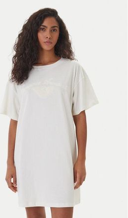 Emporio Armani Kleid f&uuml;r den Alltag EW004078 AF20244 U1131 Wei&szlig; Regular Fit