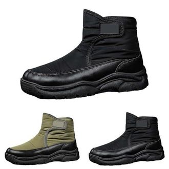 Generic Bottes dhiver pour homme et femme - Doublure en fourrure chaude - Imperm&eacute;ables et antid&eacute;rapantes - Pour le trekking, la randonn&eacute;e, la neige - Chaussur